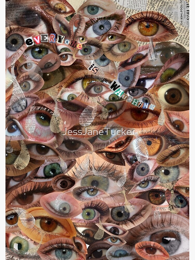 "Aesthetic eye collage" Poster for Sale by JessJaneTucker | Redbubble