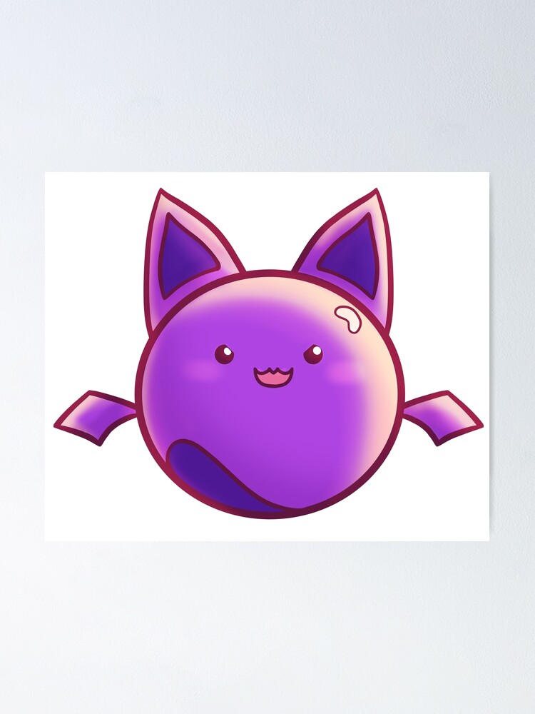 "Batty Slime" Poster for Sale by Nor5tar | Redbubble