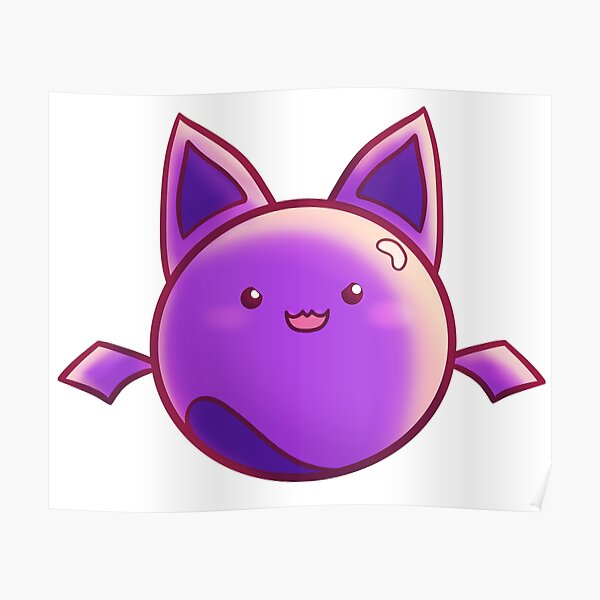 "Batty Slime" Poster for Sale by Nor5tar | Redbubble
