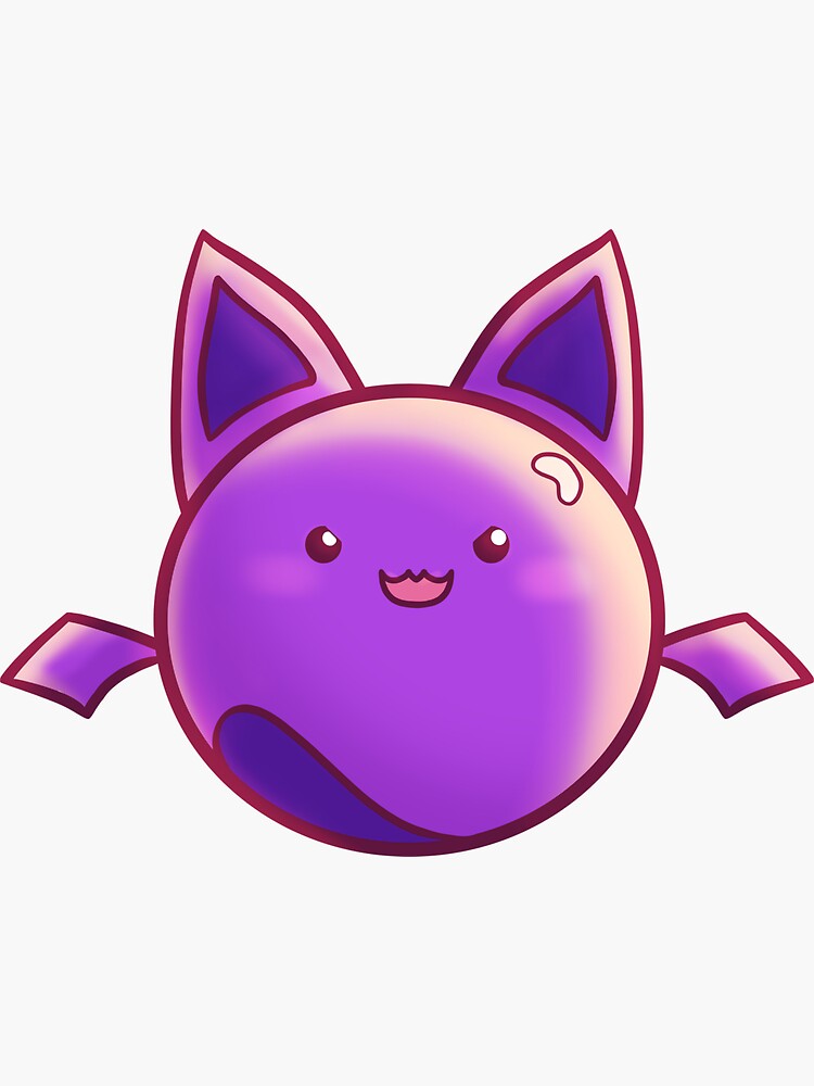 "Batty Slime" Sticker for Sale by Nor5tar | Redbubble