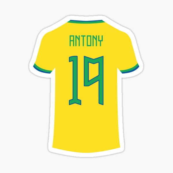 "Antony - Brazil 2022" Sticker for Sale by OnTargetSports | Redbubble