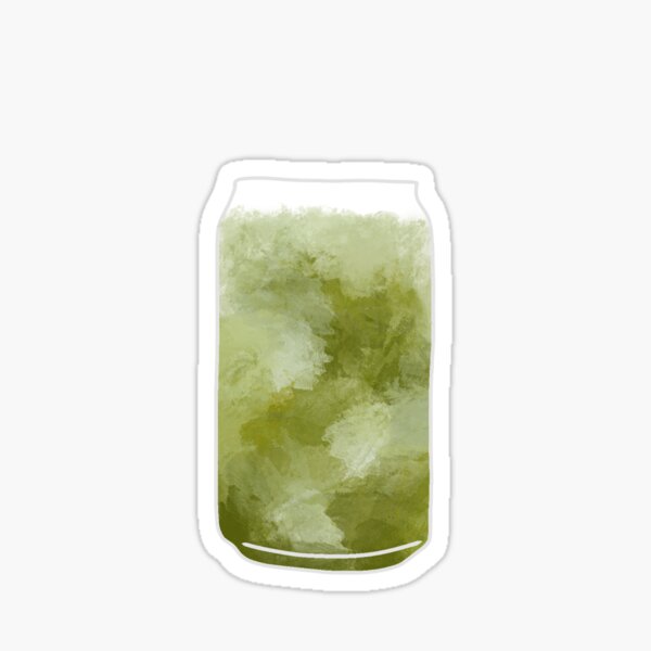 "Milk and Matcha " Sticker for Sale by samejane | Redbubble