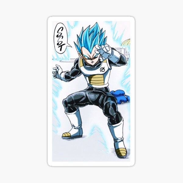 "Vegeta" Sticker for Sale by Peponji | Redbubble
