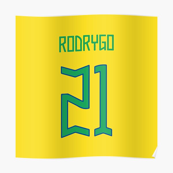 "Rodrygo - Brazil 2022" Poster for Sale by OnTargetSports | Redbubble