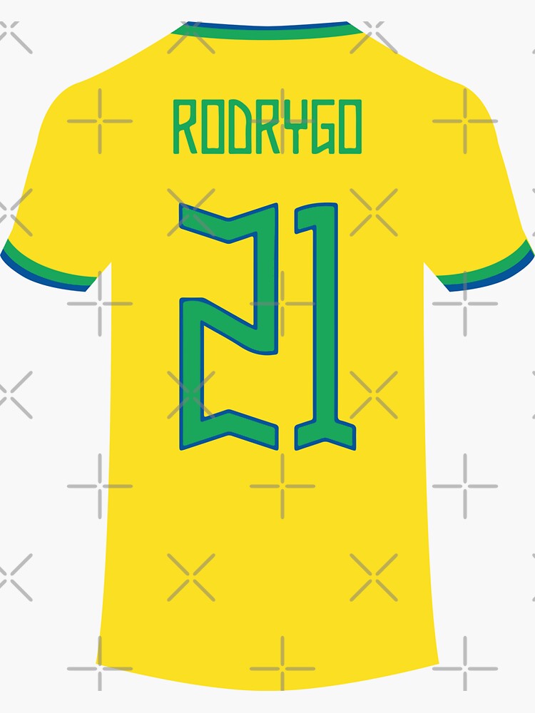 "Rodrygo - Brazil 2022" Sticker for Sale by OnTargetSports | Redbubble