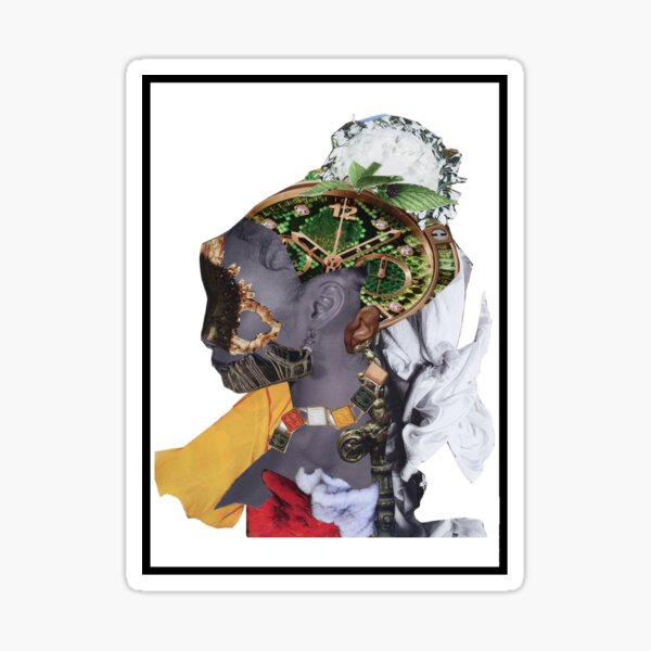 "A clockwork orange?" Sticker for Sale by MonsoonartsbyM | Redbubble