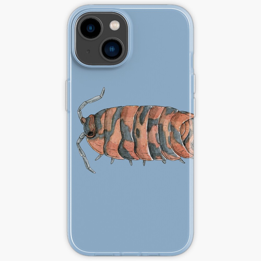 "Porcellio scaber "Lava" Isopod" iPhone Case for Sale by paintedpansy | Redbubble