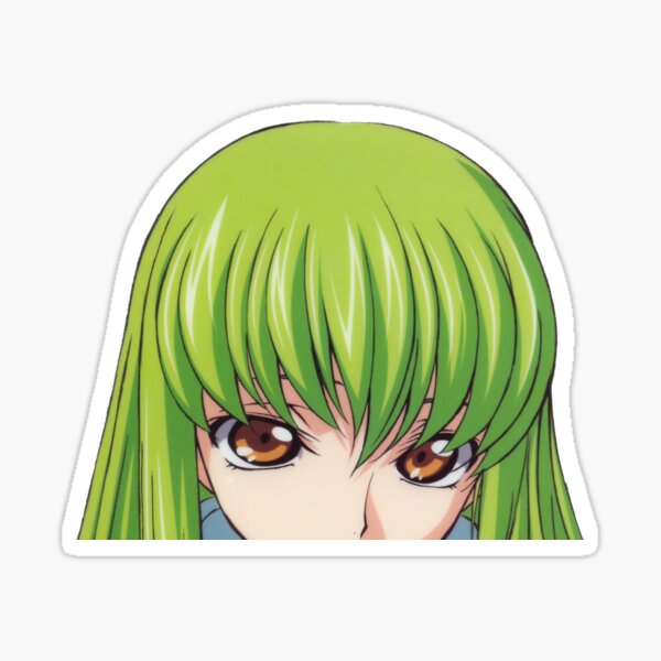 "CC peeker" Sticker for Sale by OtakuHQmerch | Redbubble