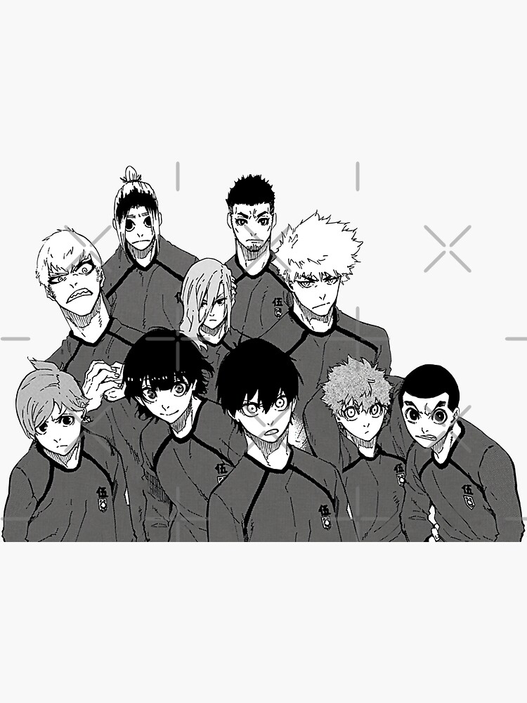 "Team Z - Blue Lock" Sticker for Sale by CookieStyle | Redbubble