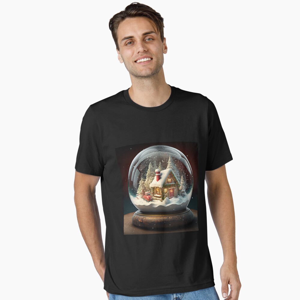 "Christmas Snow Globe" Sticker for Sale by Mr-Ordinary | Redbubble