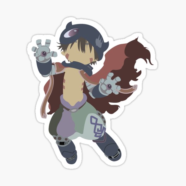 "Made in Abyss Rico Minimalist Design" Sticker for Sale by johnwider ...
