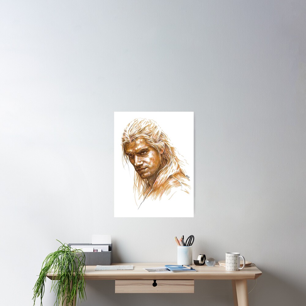 "sketch of Gerald" Poster for Sale by He-Be | Redbubble
