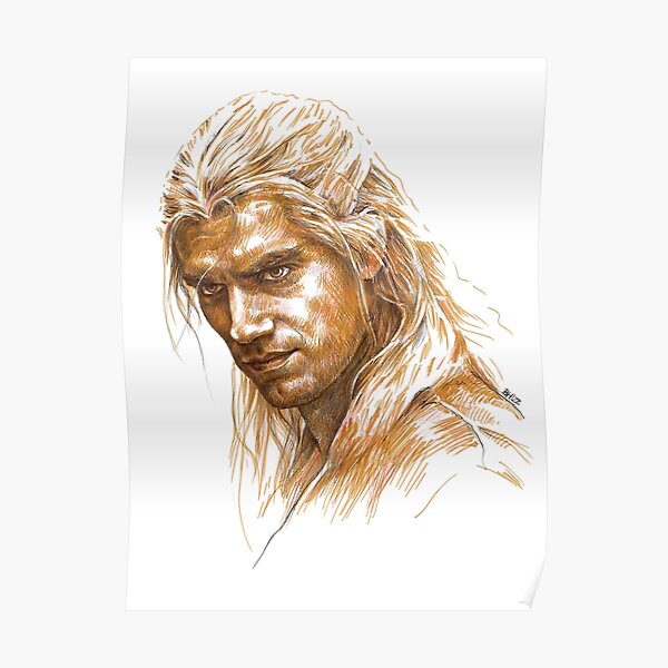"sketch of Gerald" Poster for Sale by He-Be | Redbubble