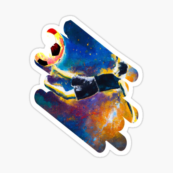 "Football artwork graphic tee" Sticker for Sale by TipTopTapo | Redbubble