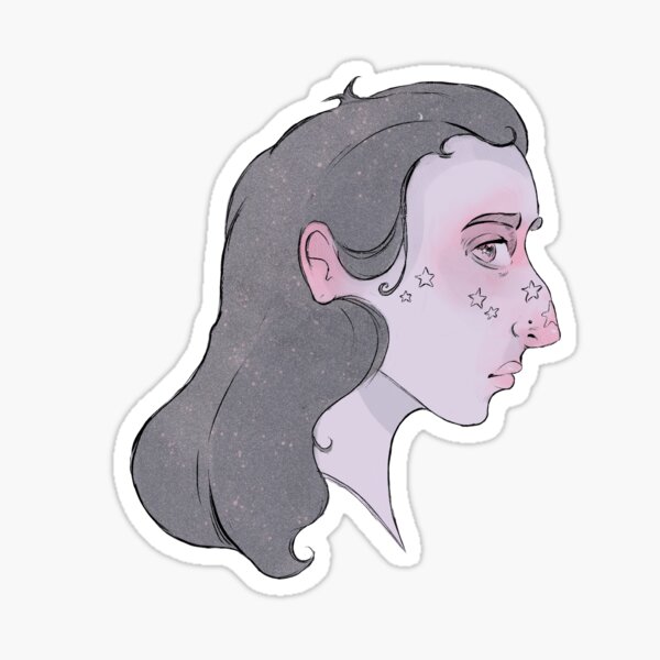"Star Freckles " Sticker for Sale by ArtByBrookelyn | Redbubble