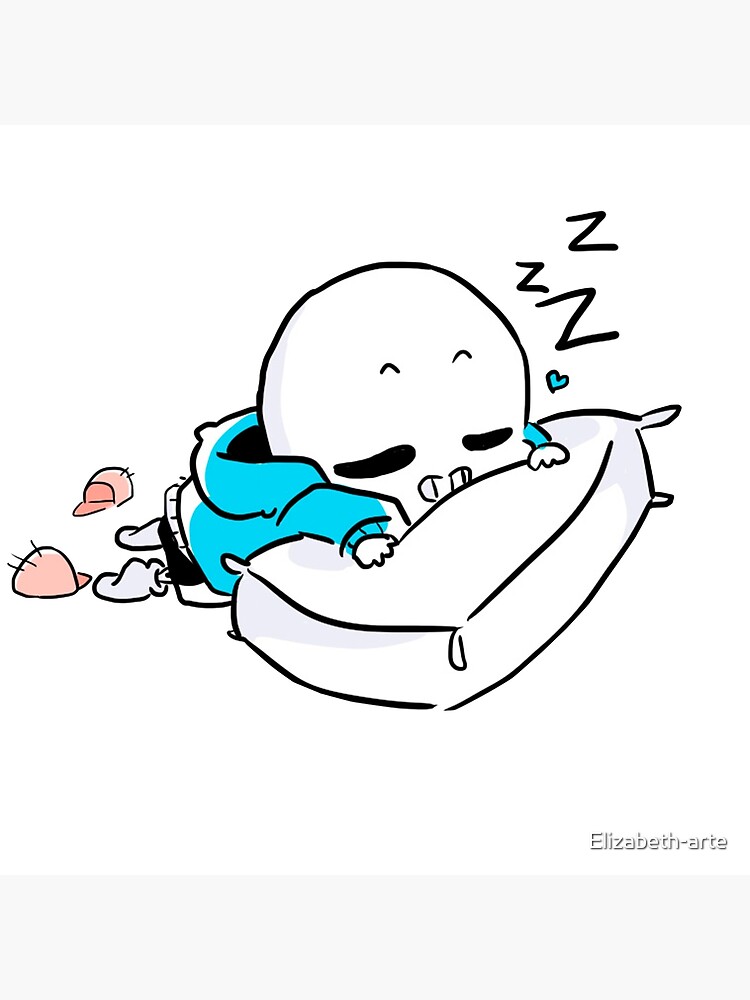 "Baby Sans" Poster by Elizabeth-arte | Redbubble