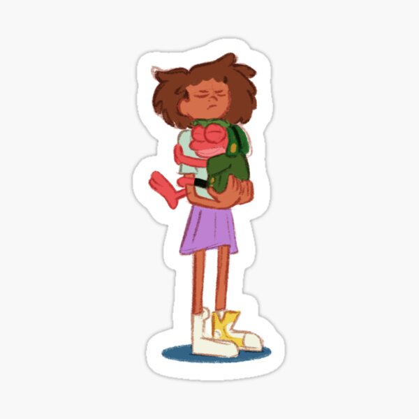 "Anne and Sprig hug" Sticker for Sale by featheredfloraa | Redbubble