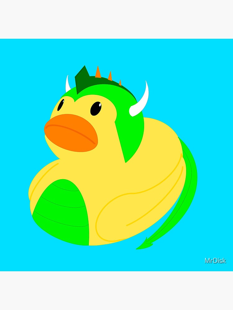 "Dragon Ducky" Poster for Sale by MrDisk | Redbubble