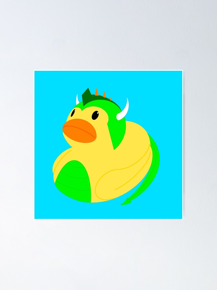 "Dragon Ducky" Poster for Sale by MrDisk | Redbubble
