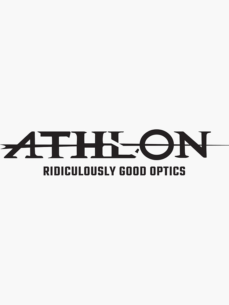 "Athlon Optics" Sticker for Sale by TheFoundSpace | Redbubble