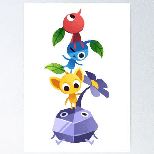 "Pikmin 4" Poster for Sale by ABZDesigner | Redbubble