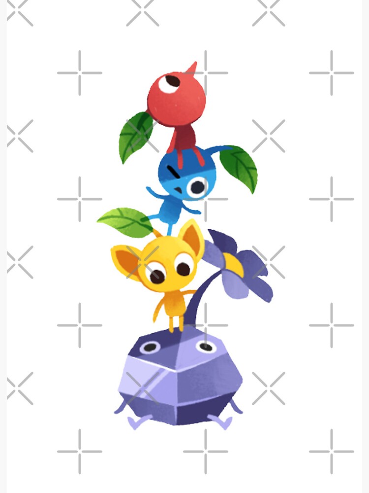 "Pikmin 4" Art Board Print for Sale by ABZDesigner | Redbubble