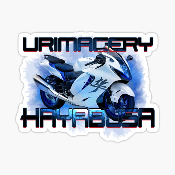 "Hayabusa " Sticker for Sale by Urimagery | Redbubble