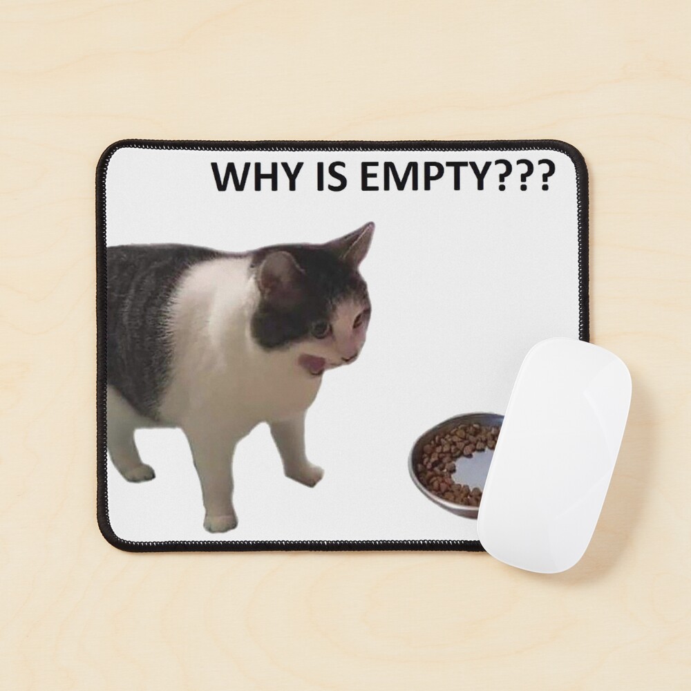 "Why is it Empty Meme" Art Board Print for Sale by Psyche-Lab | Redbubble