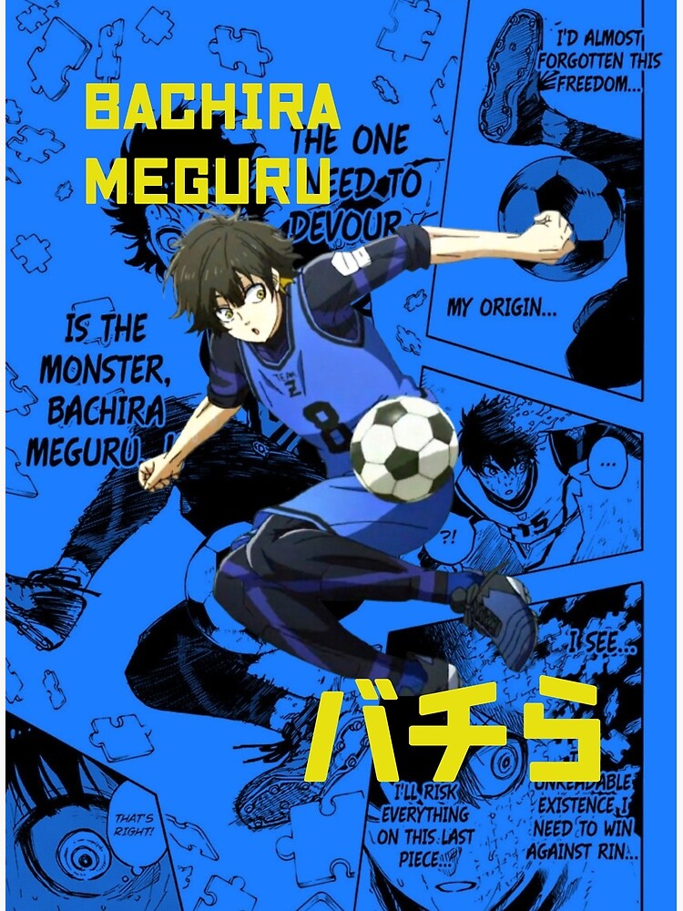 "Bachira Meguru Blue Lock" Poster for Sale by kuroexhale | Redbubble