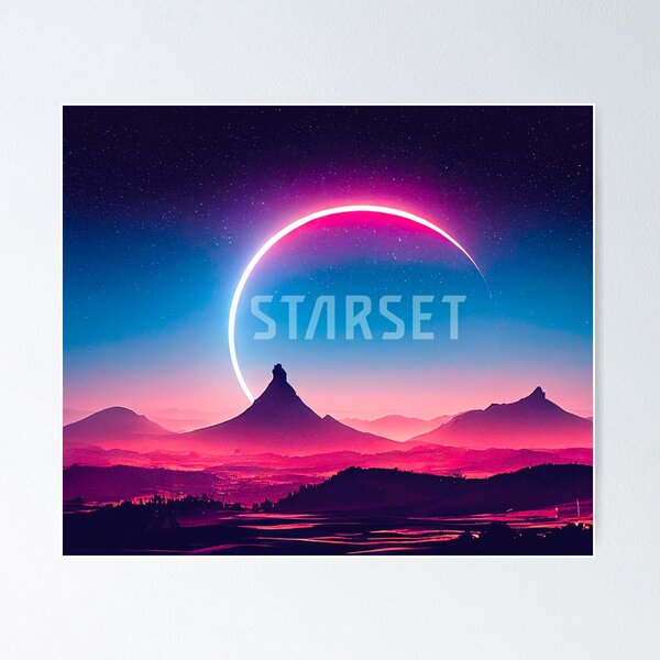 "Starset" Poster for Sale by GlowstickDesign | Redbubble
