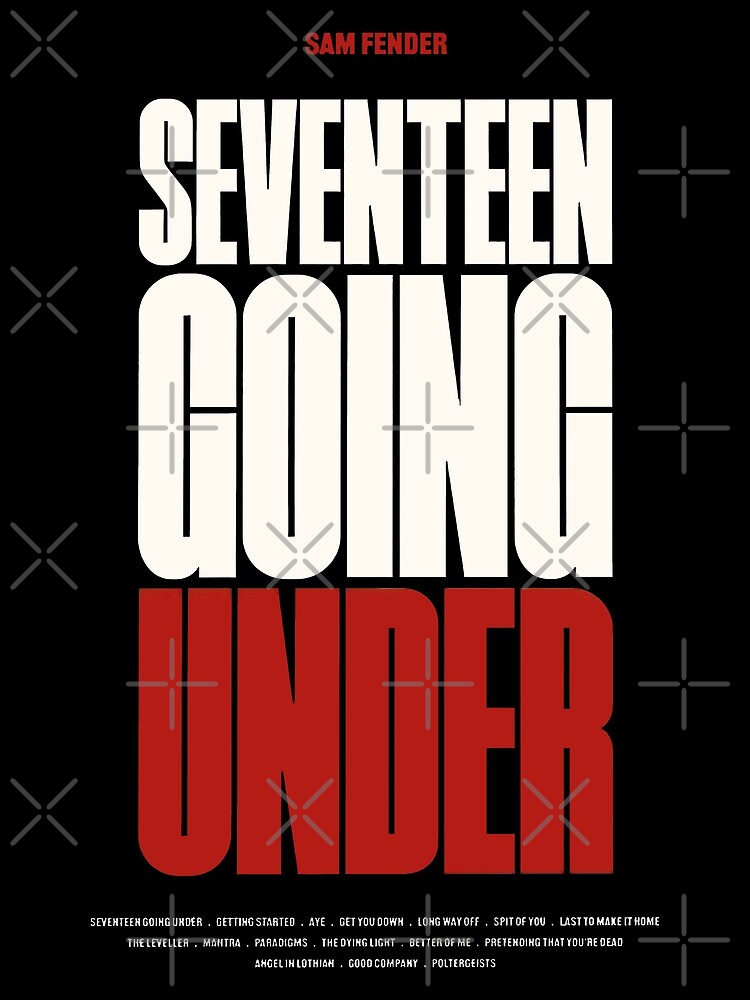 Sam Fender Seventeen Going Under Premium Matte Vertical Poster sold by ...