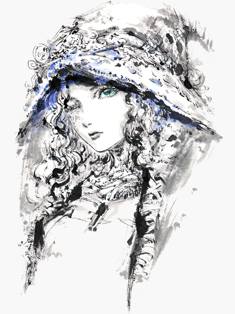 "Elden Ring - Ranni the Witch Watercolor " Sticker for Sale by ...