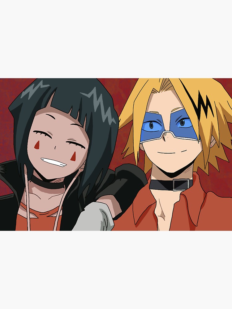 "Denki and Jiro" Sticker for Sale by OdysseysMuse | Redbubble
