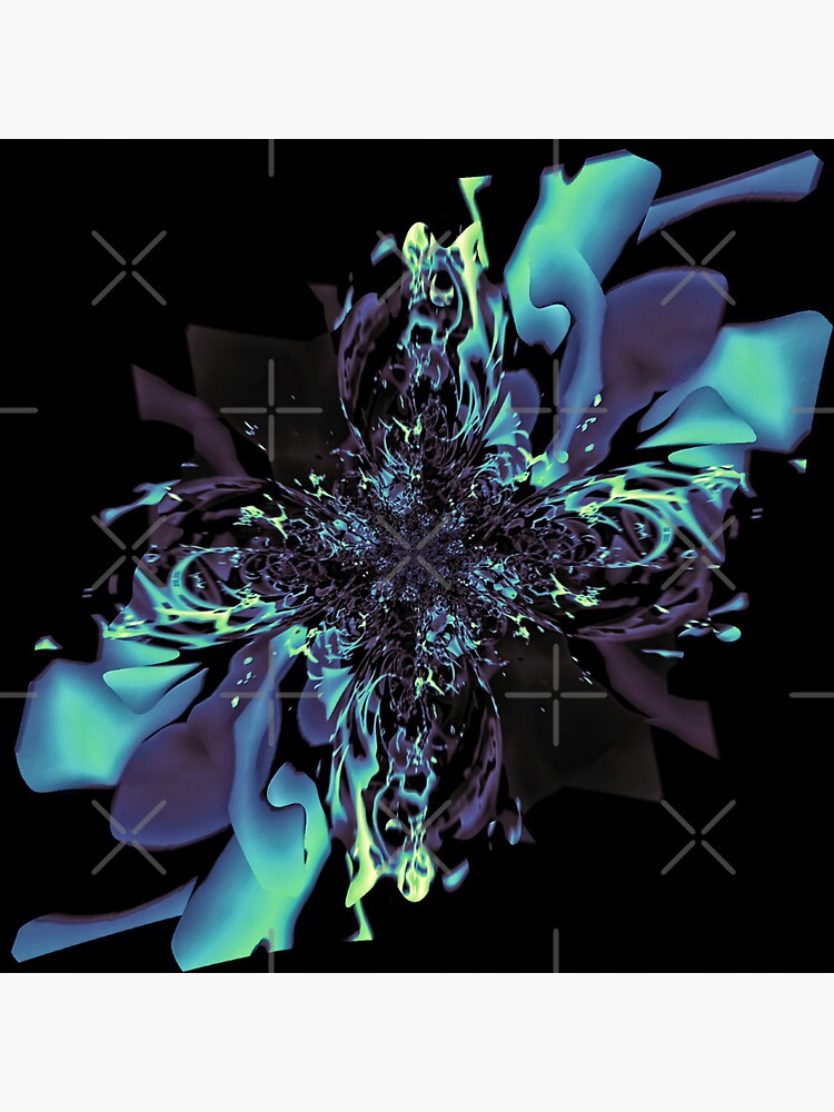 "Hyperactive Cross Pop" Sticker for Sale by MRNStudiosArt | Redbubble