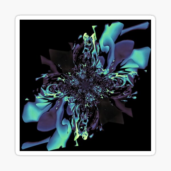 "Hyperactive Cross Pop" Sticker for Sale by MRNStudiosArt | Redbubble