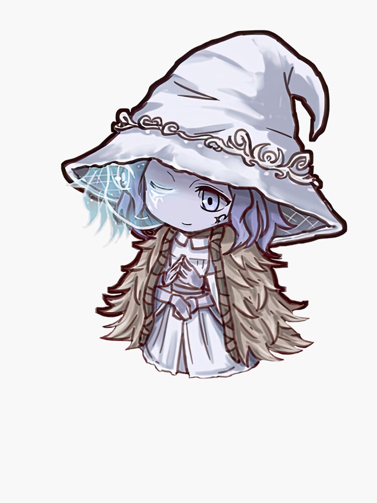 "Elden Ring Chibi Ranni the Witch " Sticker for Sale by KapsiStudio ...