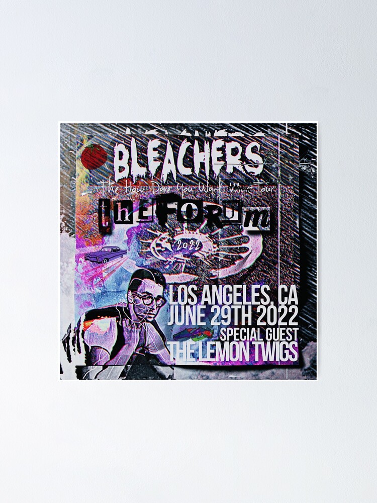 "Bleachers fan made poster for the forum 2022" Poster for Sale by ...
