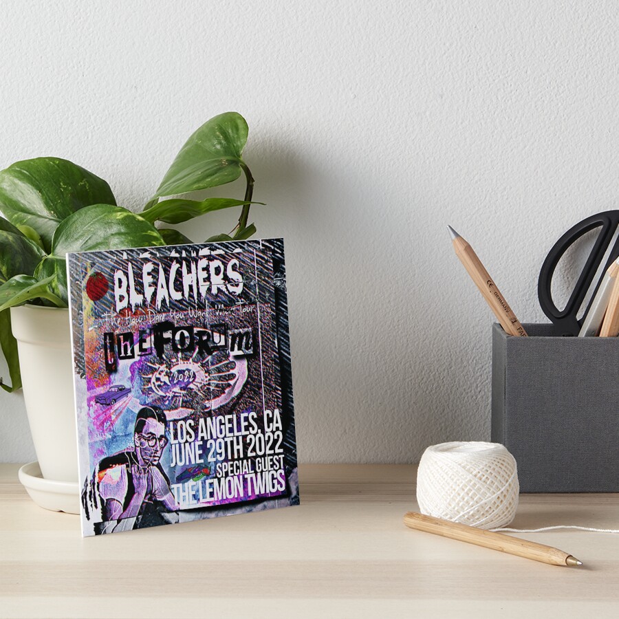 "Bleachers fan made poster for the forum 2022" Art Board Print for Sale ...