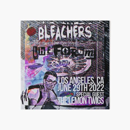"Bleachers fan made poster for the forum 2022" Art Board Print for Sale ...