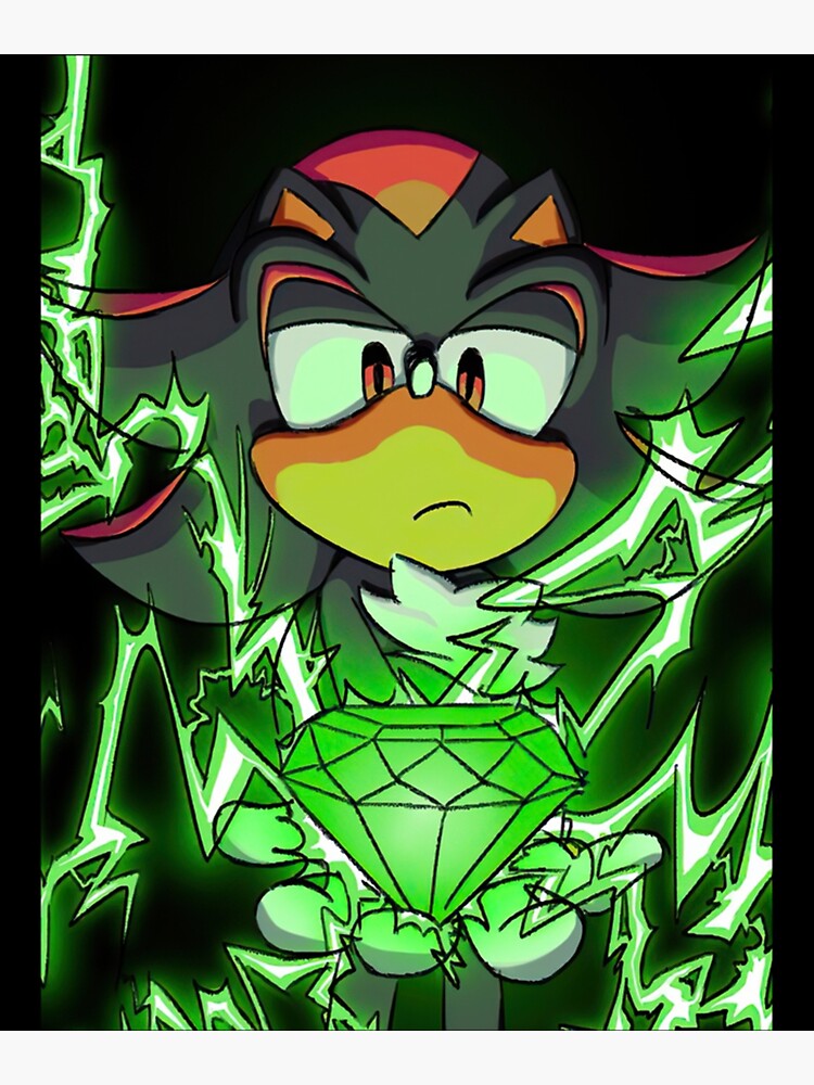 "Shadow The Hedgehog diamond " Poster for Sale by laurelandblusx ...