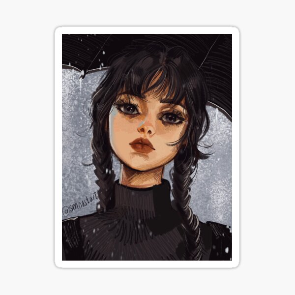 "Woe is Me" Sticker for Sale by smoustart | Redbubble