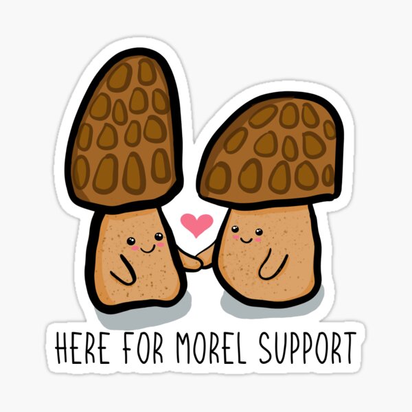 "Here for Morel Support: Morels or Fungi board game inspired design ...