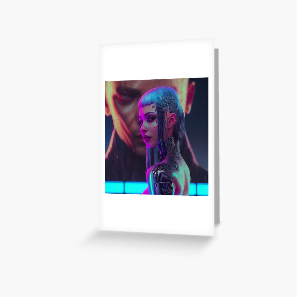 "Blade Runner 2049 Joi" Greeting Card for Sale by ainpc | Redbubble