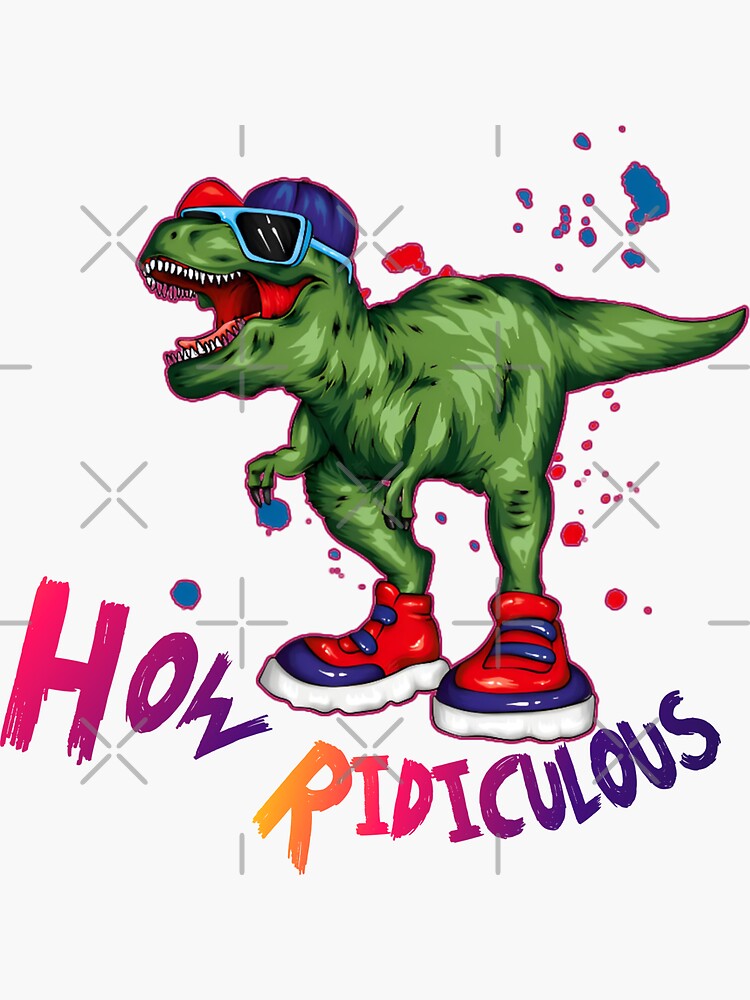 "How Ridiculous" Sticker for Sale by Vlaki | Redbubble