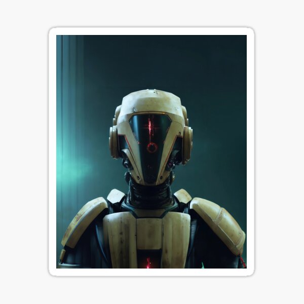"Robots Re-Imagined #10" Sticker for Sale by fxrtst | Redbubble