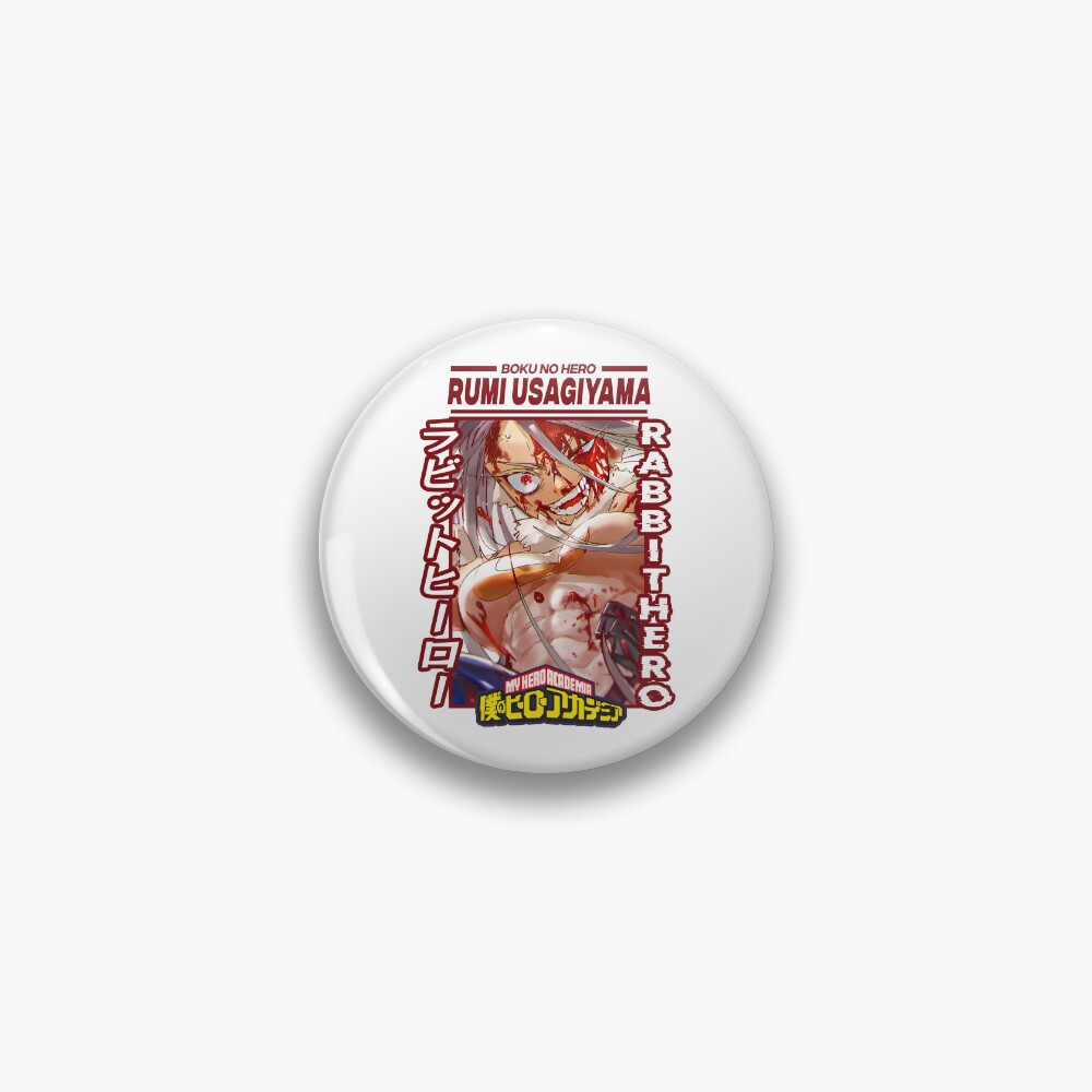 "Rumi Usagiyama My Hero Academia Rabbit Hero Sexy Mirko" Pin for Sale ...
