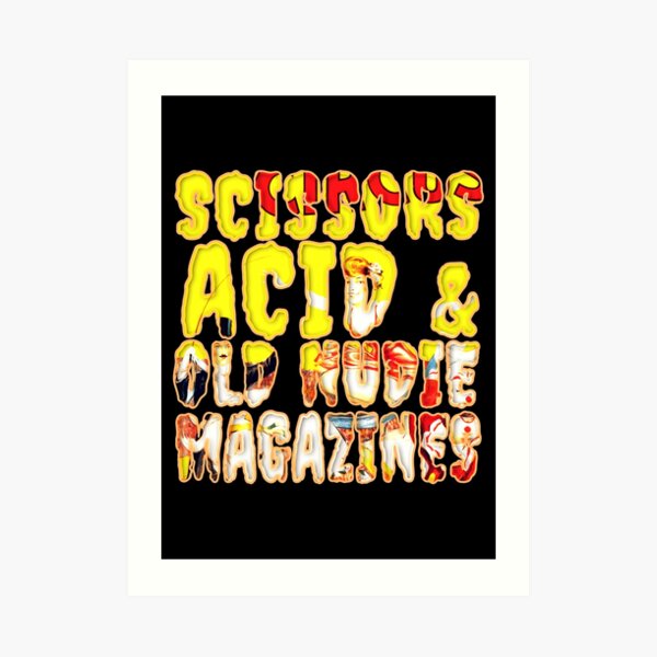 "Scissors Acid & Old Nudie Magazines | Funky GOTH | LSD Circus Vintage ...