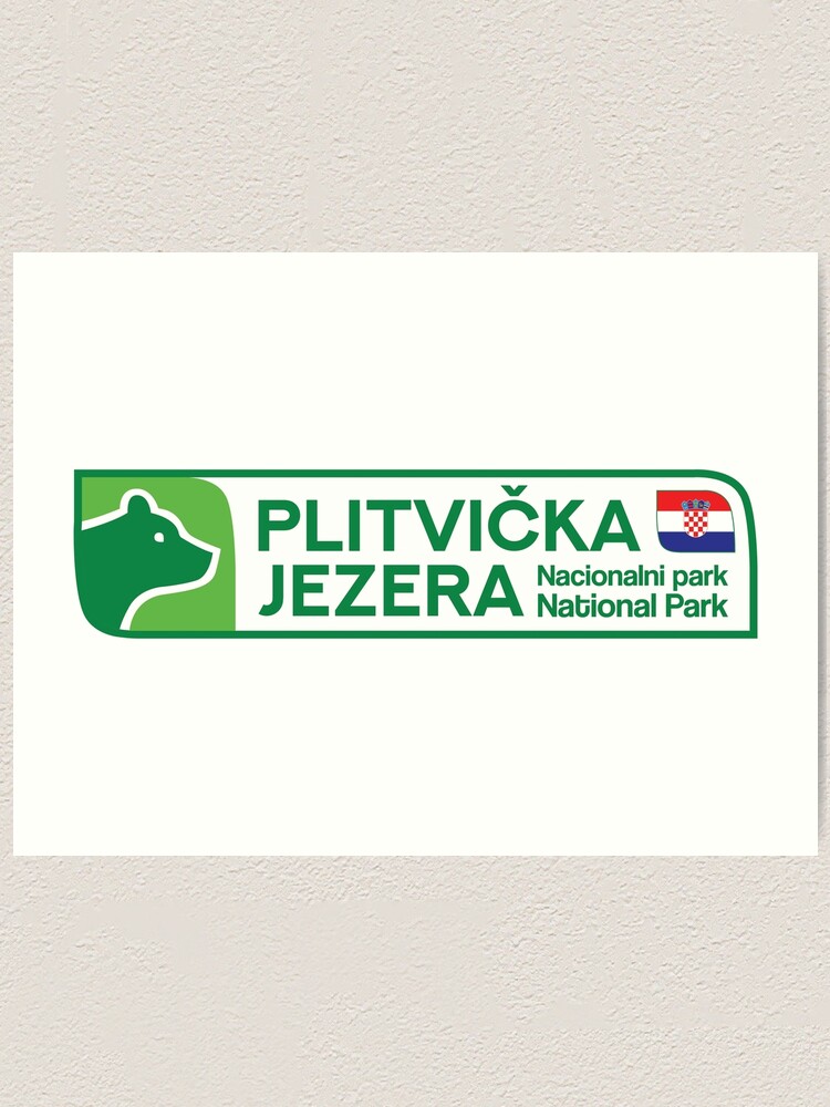"Logo Nacionalnog parka Plitvička jezera / Plitvice Lakes National Park ...