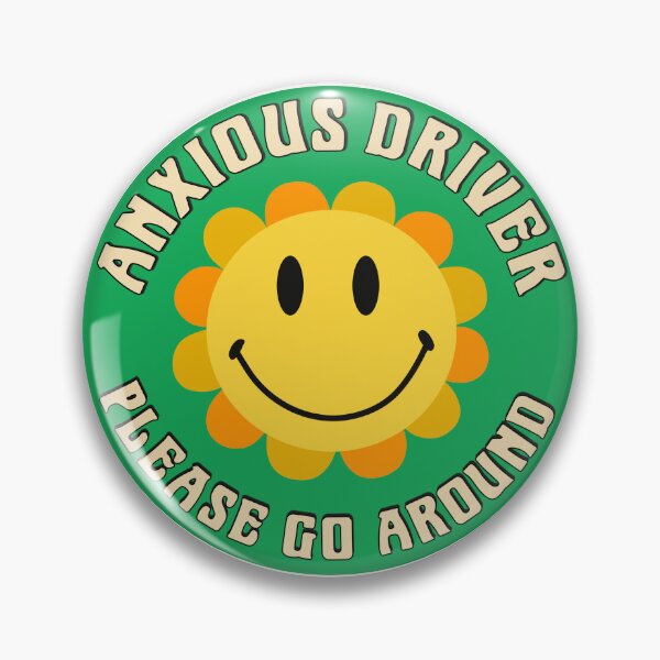 "Anxious driver please go around, tired stickers, car window decals ...