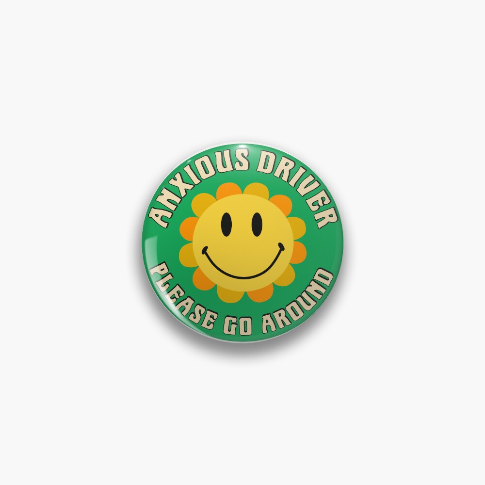 "Anxious driver please go around, tired stickers, car window decals ...